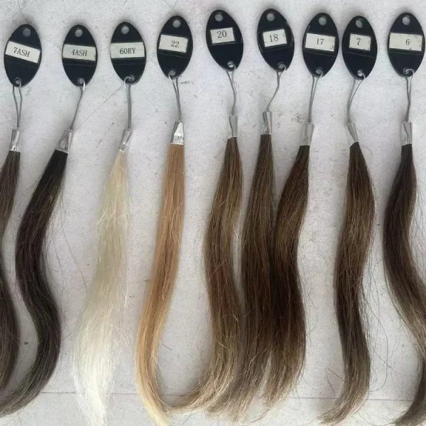 Color Ring for Men Toupee Human Hair Used for Hair Piece Hair Systems